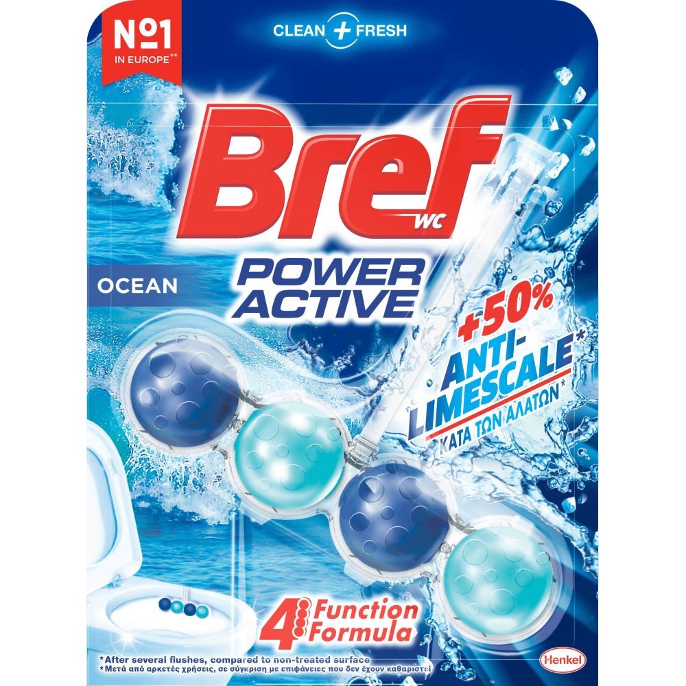 BREF WC Power Aktiv Ocean Breeze 50g | BRAND PRODUCT