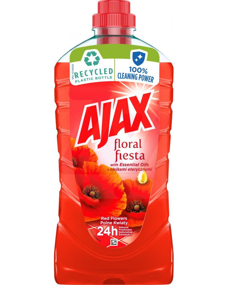 AJAX univerzální čistič RED FLOWERS červený 1l | BRAND PRODUCT